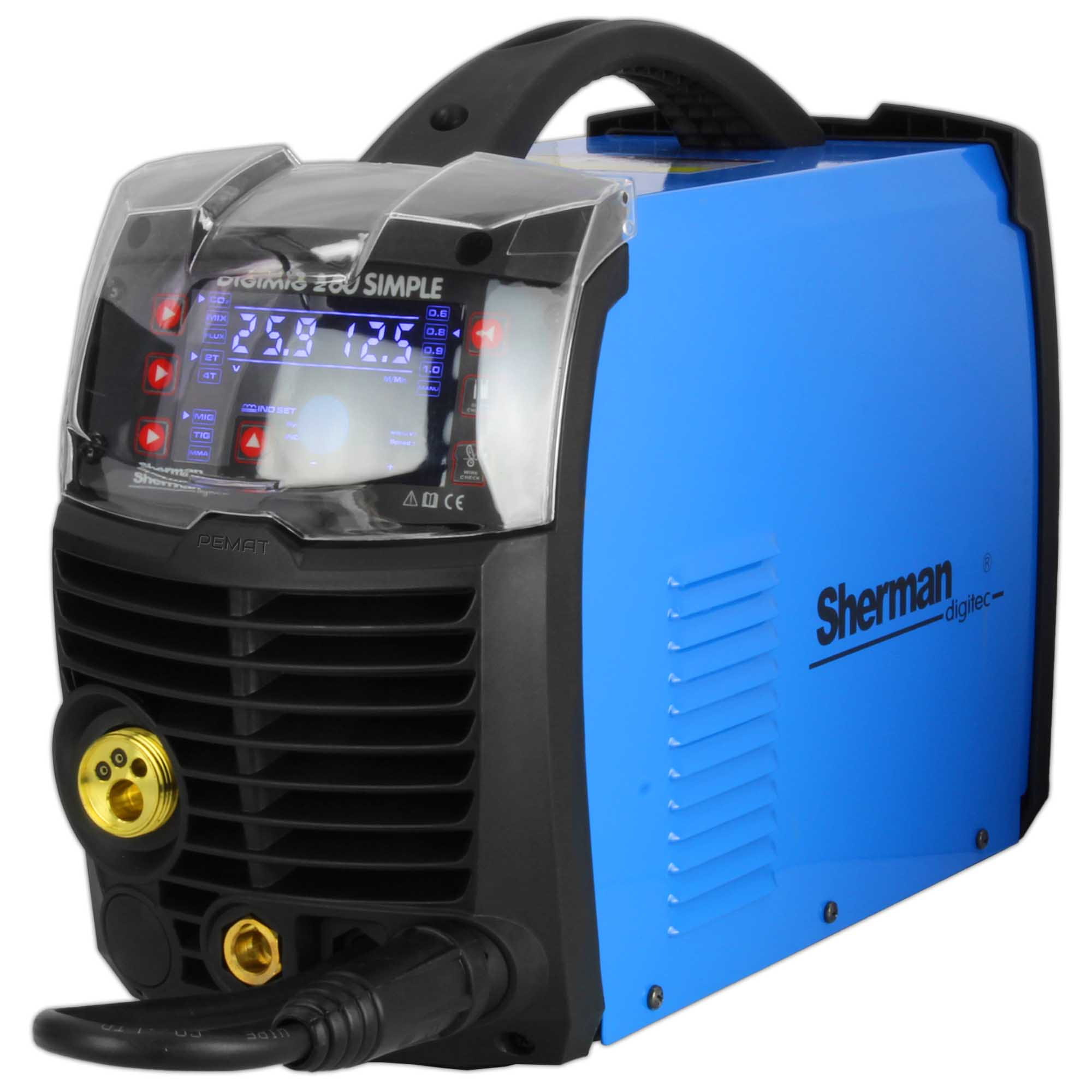 SHERMAN DIGIMIG 200 SIMPLE | Soldadores MIG/MAG | Weldes
